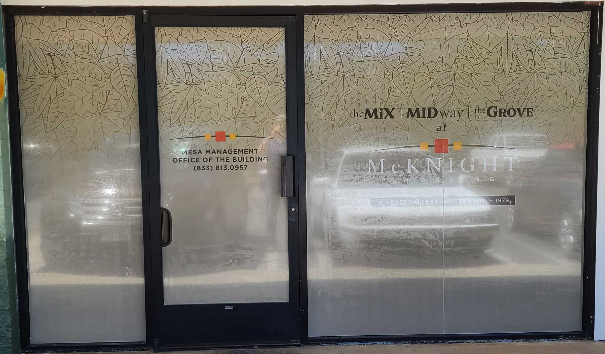 Perforated Window Film · Solace Graphics